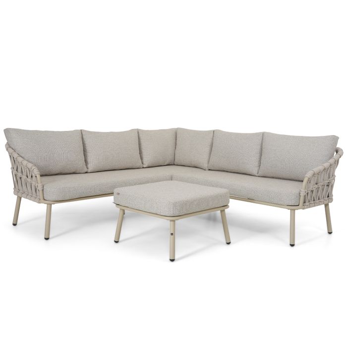 Coco Oliva hoek loungeset - Tuinmeubelshop.nl