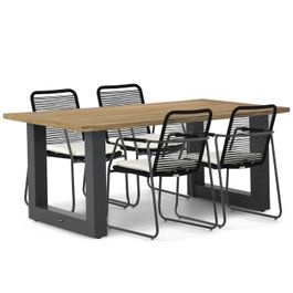 Domani Belleza/Talai 180 cm dining tuinset 5-delig