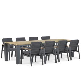 Lifestyle Marietta/Riviera 300 cm dining tuinset 9-delig