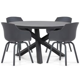 Lifestyle Salina/Livorno 125 cm dining tuinset 5-delig