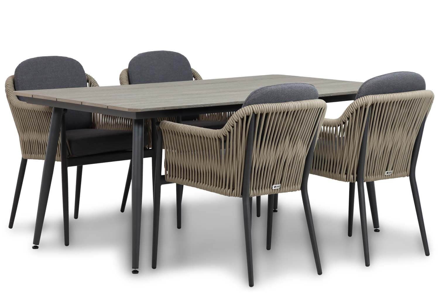 Coco Romeo/Matale 180 cm dining tuinset 5-delig