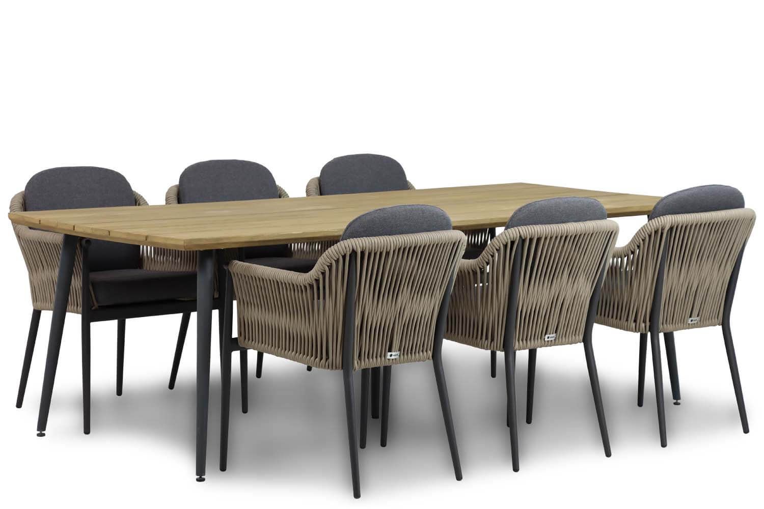 Coco Romeo/Montana 240 cm dining tuinset 7-delig