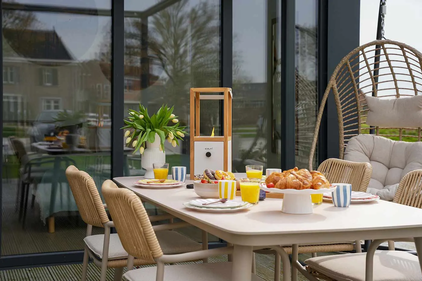 Hoe kun je een veranda inrichten voor de herfst?